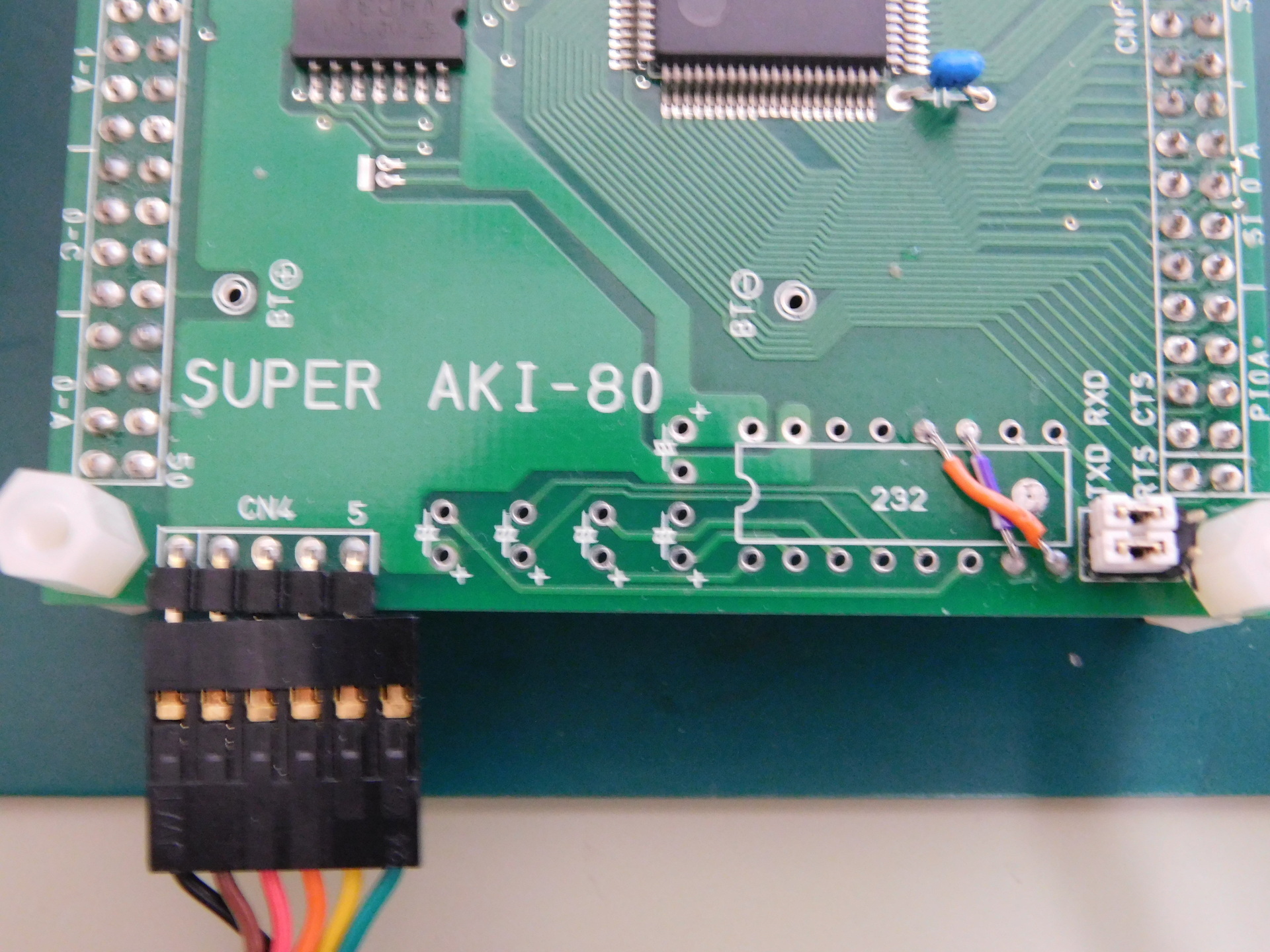 Super AKI-80 とCコンパイラ: cafe2.54